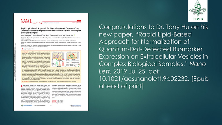 Biochemistry & Molecular Biology - News & Events | Tulane School of ...